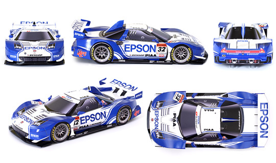 Epson Nakajima Racing「2008 EPSON NSX 」＠無料ペーパークラフト情報:ペパクラつくろう！（ペーパークラフト ...